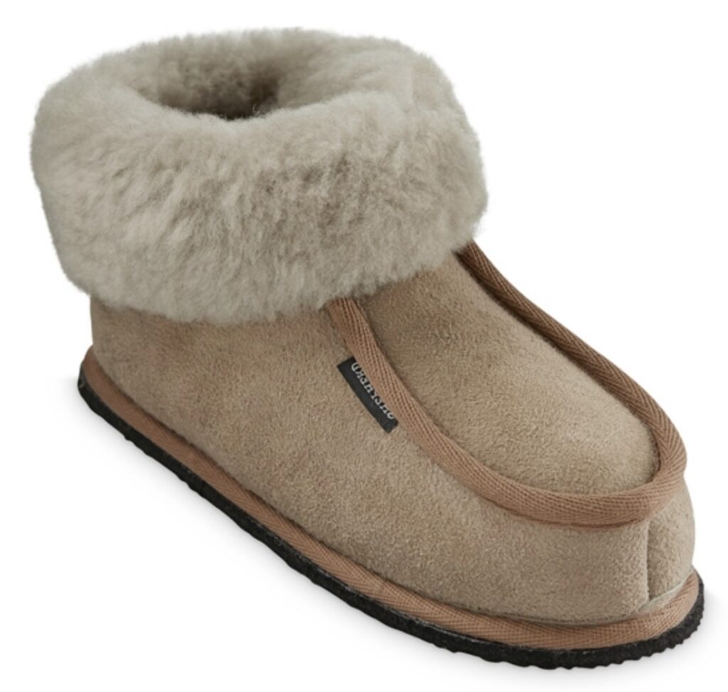 Sutsko? Hvor stammer det fra? Er det hjemmesko eller?